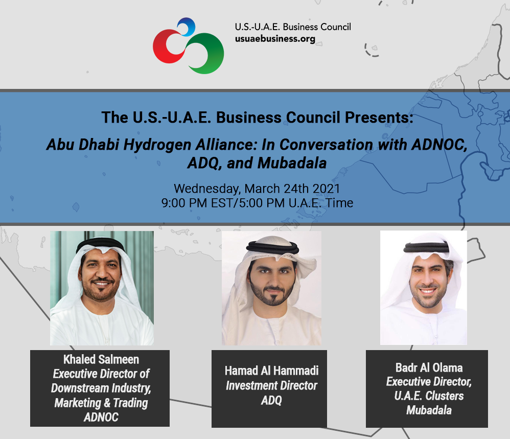 AD Hydrogen Alliance - The U.S.-U.A.E. Business Council