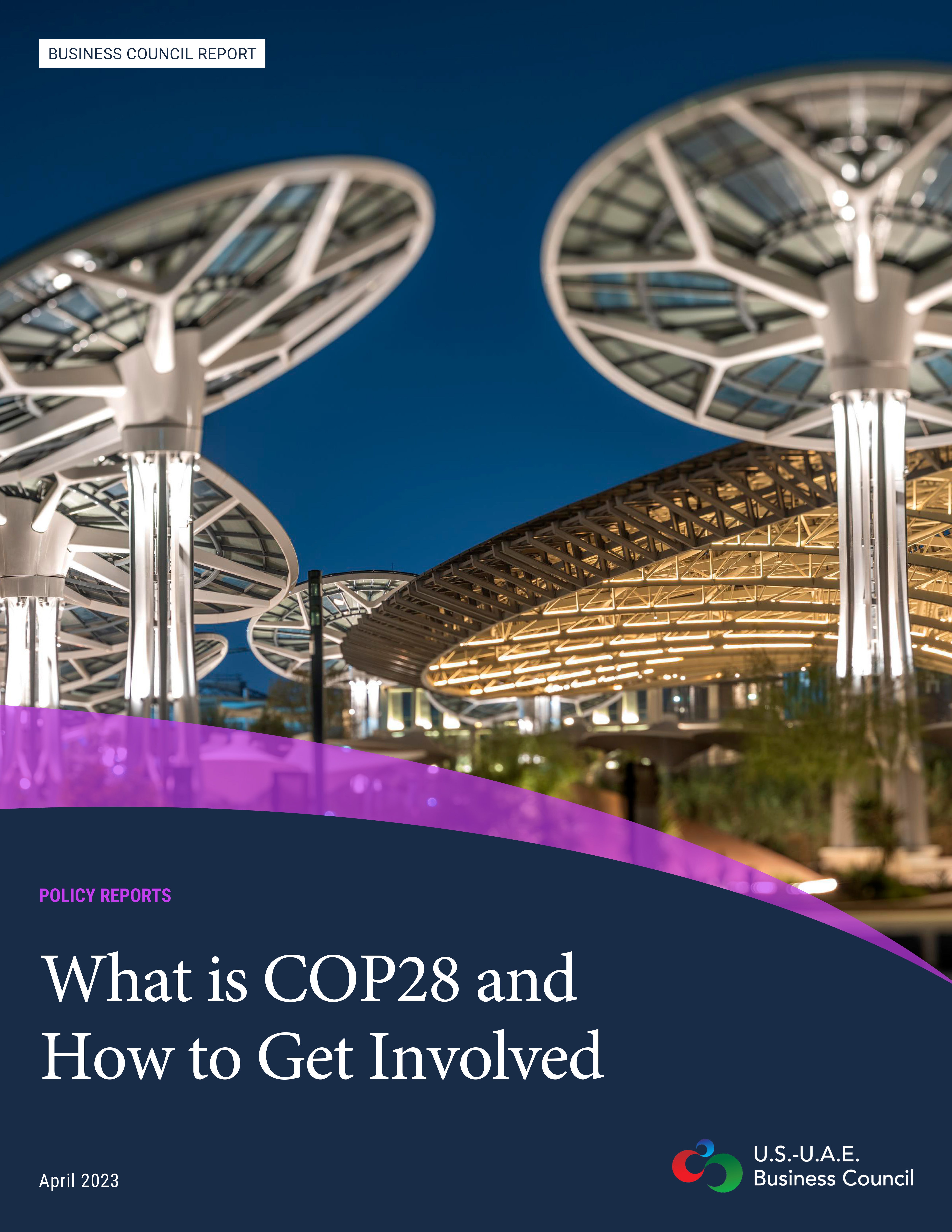What is COP28 and How to Get Involved - The U.S.-U.A.E. Business Council