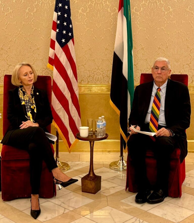 U.S. Ambassador to the U.A.E. Briefs Business and Think Tanks Following ...